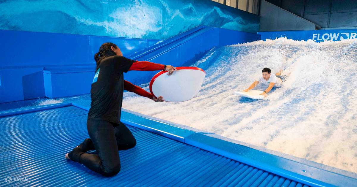 浪谷 Groundswell - 大型室内滑浪场｜室内冲浪｜亲子好去处｜启德AIRSIDE - Klook客路